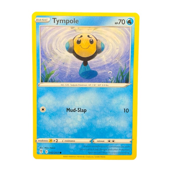 Pokemon | Accessories | Tympole 42203 Sword Shield Evolving Skies ...